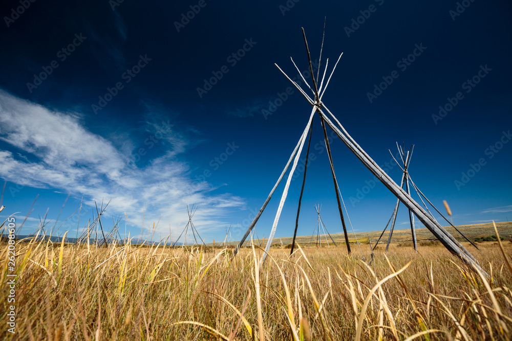 Big Hole National Battlefield, Montana. On August 9, 1877, 162 men of ...