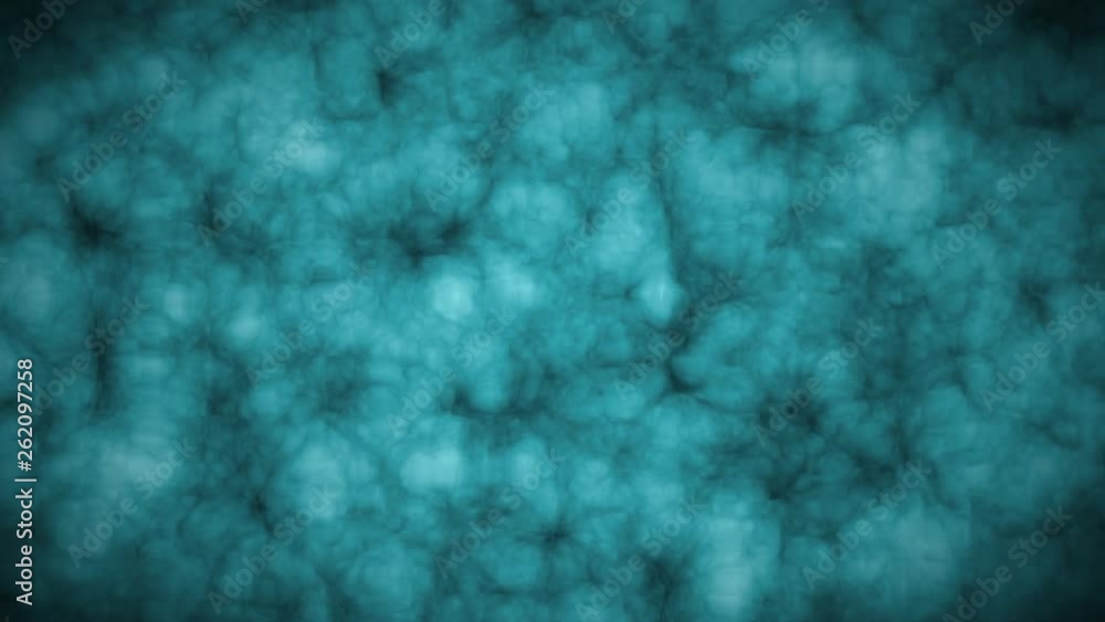 Video „Abstract 2D art animation pieces of hues of blue. 2D animation ...