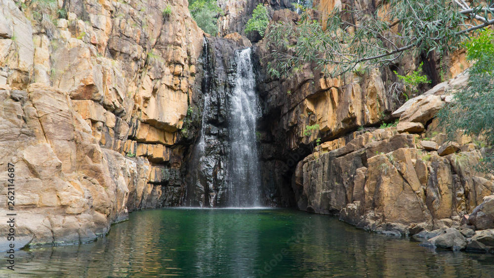 Foto de Southern Rockhole waterfall hidden in the middle of Nitmiluk ...