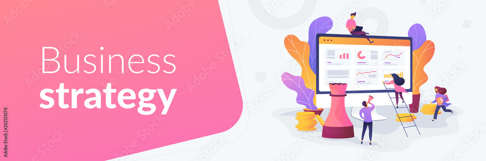 Consulting, expert advice, business strategy and support concept on ...