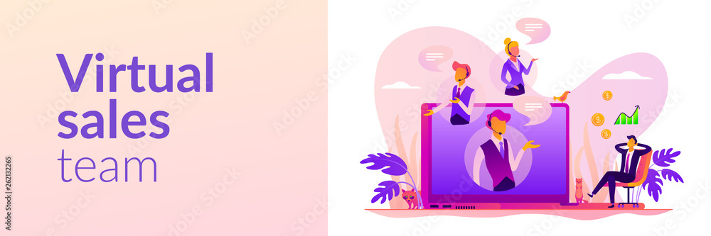 Virtual sales, remote sales method, virtual sales team and assistants ...