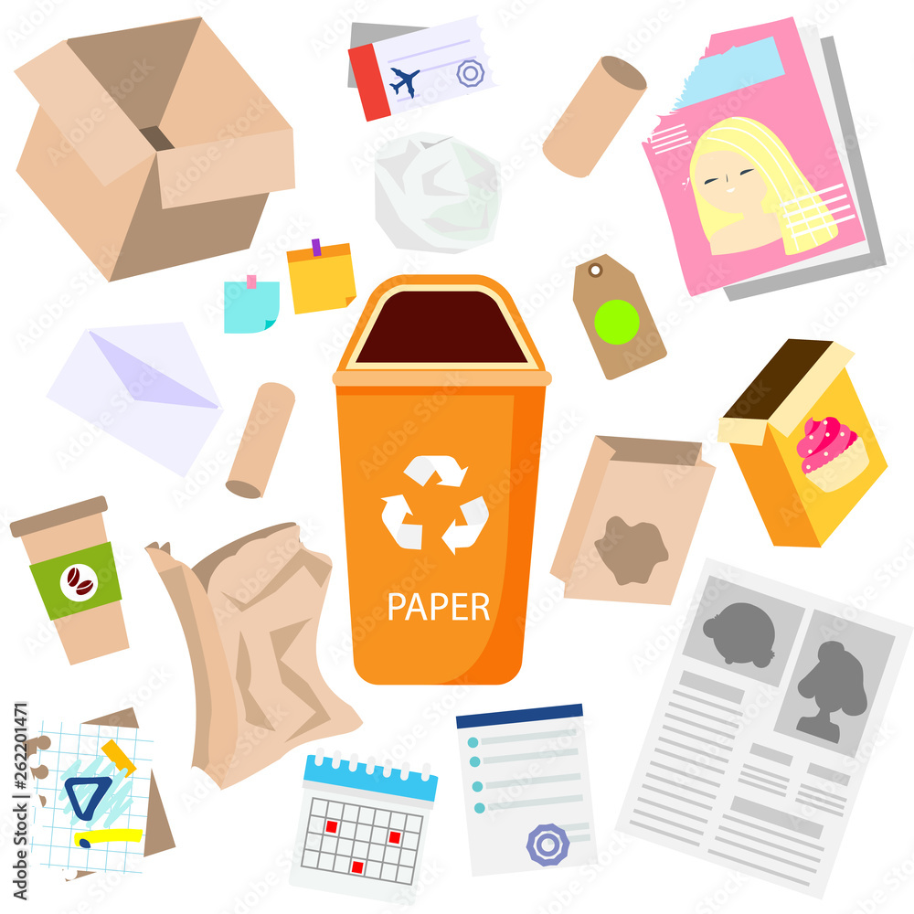 Paper Trash Vector