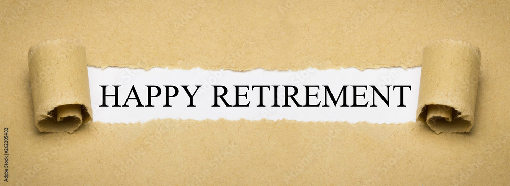 Happy Retirement Stock Photo | Adobe Stock