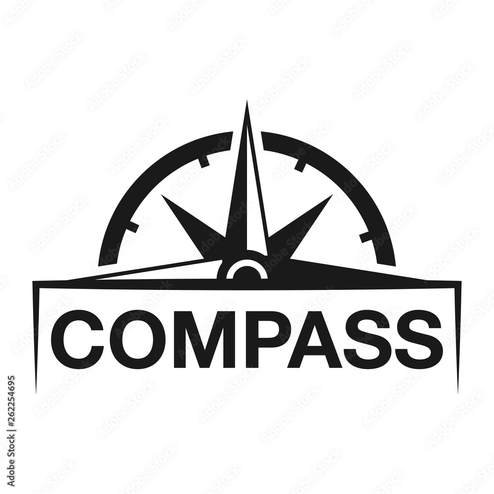 Compass vector icon. Location symbol for website, app and UI design ...