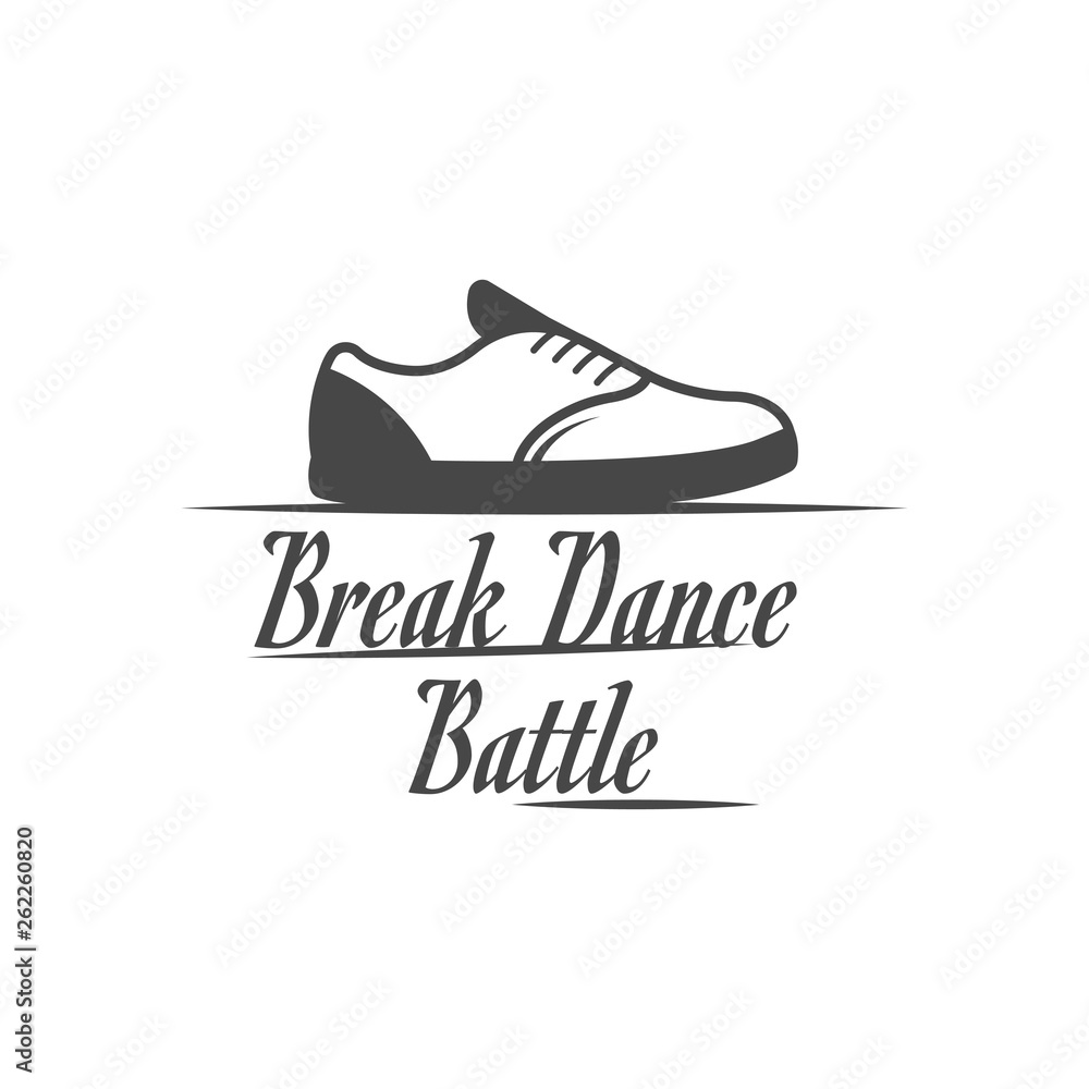 Break Dance Battle Logotype. Stock Vector | Adobe Stock