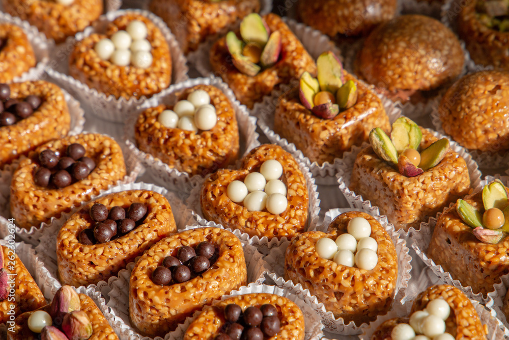 Arabic sweets in the sweets paradise Stock Photo | Adobe Stock