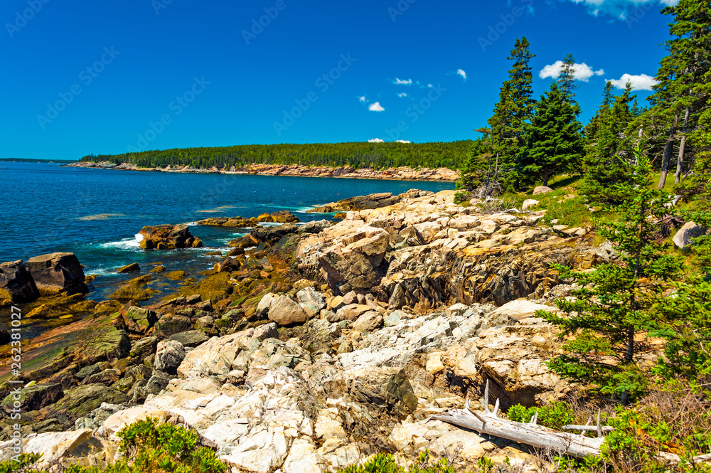 Acadia National Park is Atlantic coast recreation area. Its landscape ...