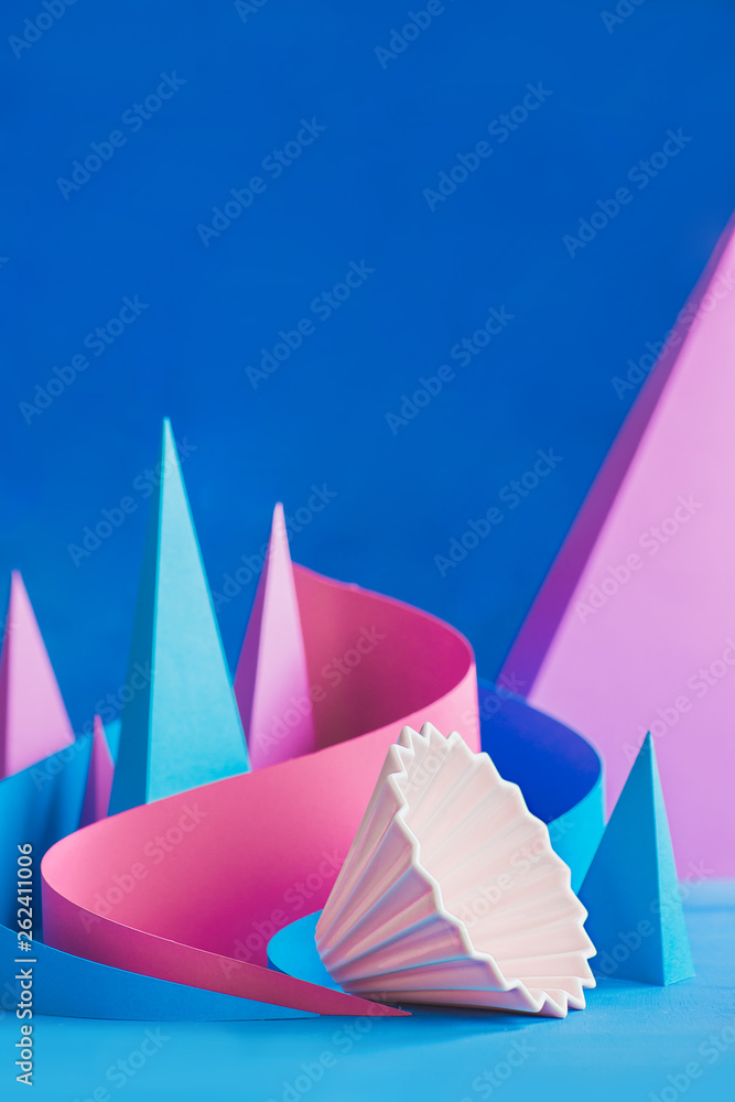 Ceramic origami dipper, pour-over coffee brewing equipment with paper ...