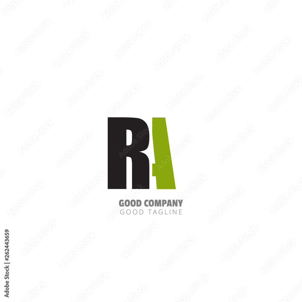Initial Letter Design Logo - Vector Stock Vector | Adobe Stock