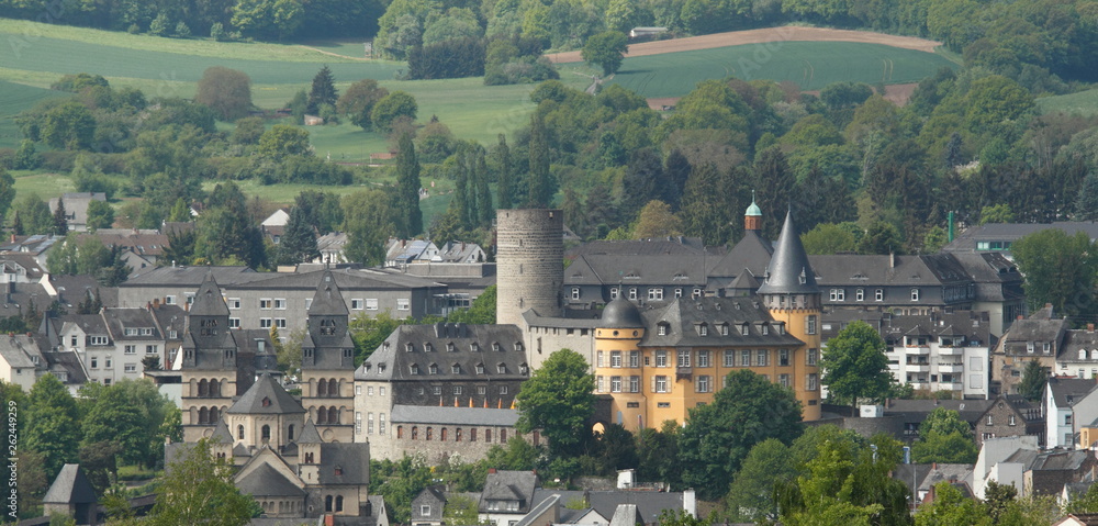 aerial view of Mayen from the castle Stock-Foto | Adobe Stock