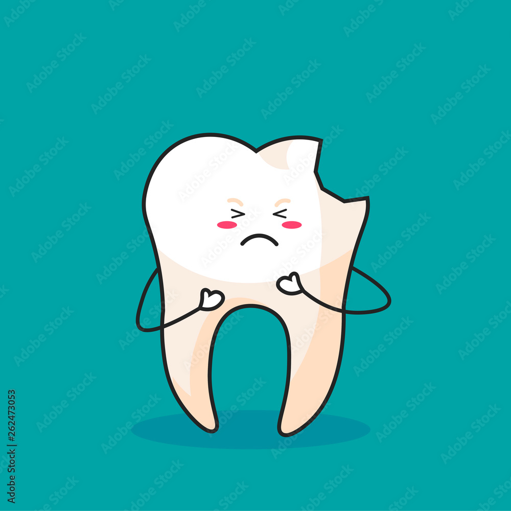 Broken Tooth Clip Art