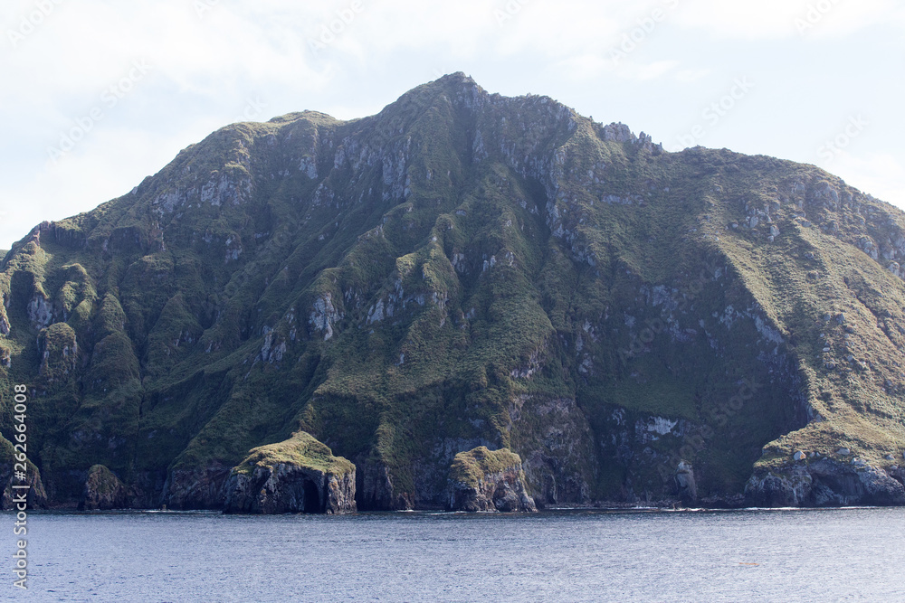Inaccessible Island with an amazing cloud formation. Inaccessible ...