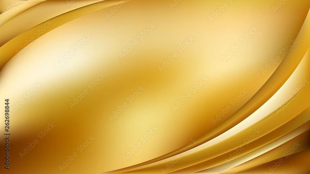 Gold Background Vector Image Stock Vector | Adobe Stock
