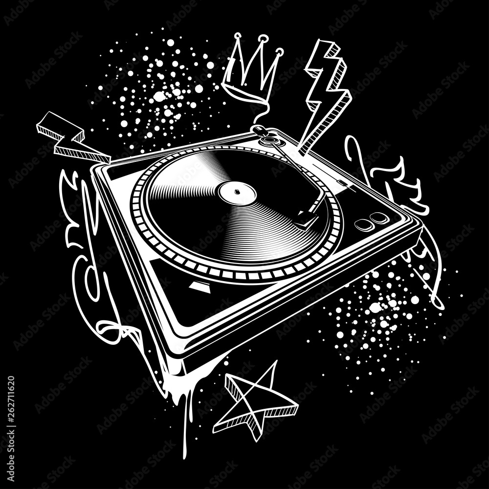 Turntables Graffiti