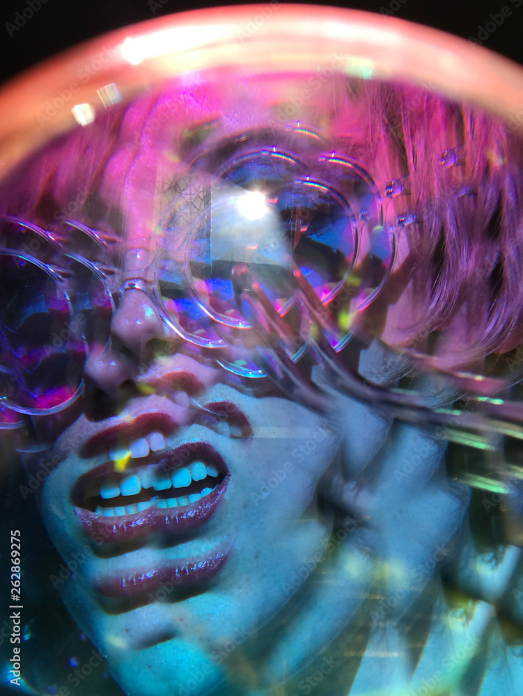 Prismatic Portrait Stock Photo | Adobe Stock