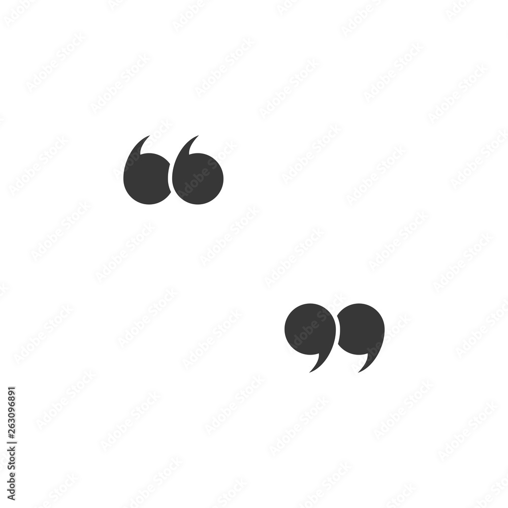 Quote Icon Vector
