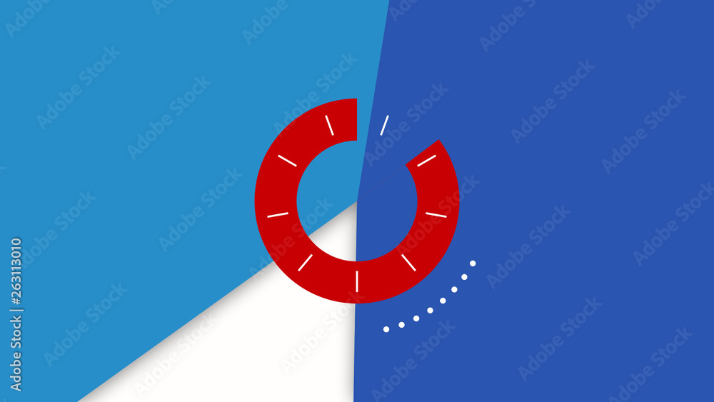 Smooth Clock Transitions Stock Template | Adobe Stock