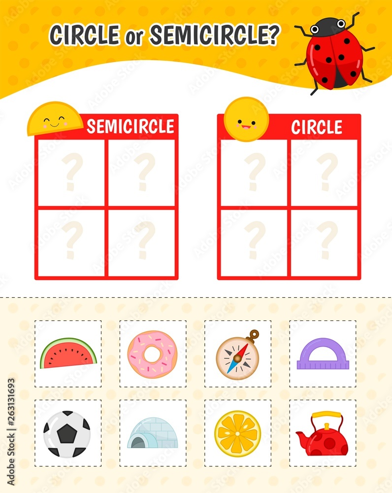 Circle Objects For Kids