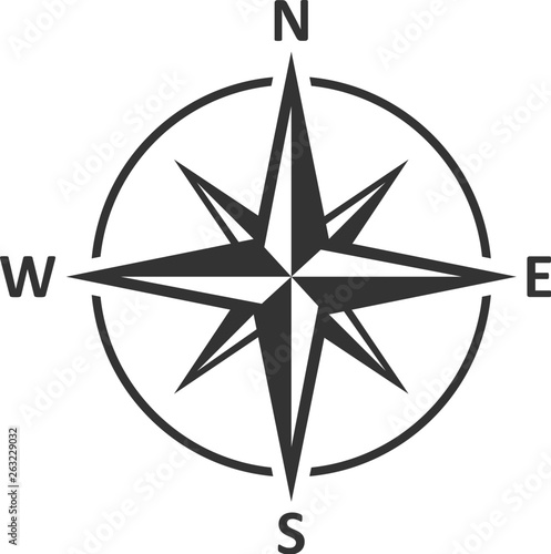 Simple Compass Clipart