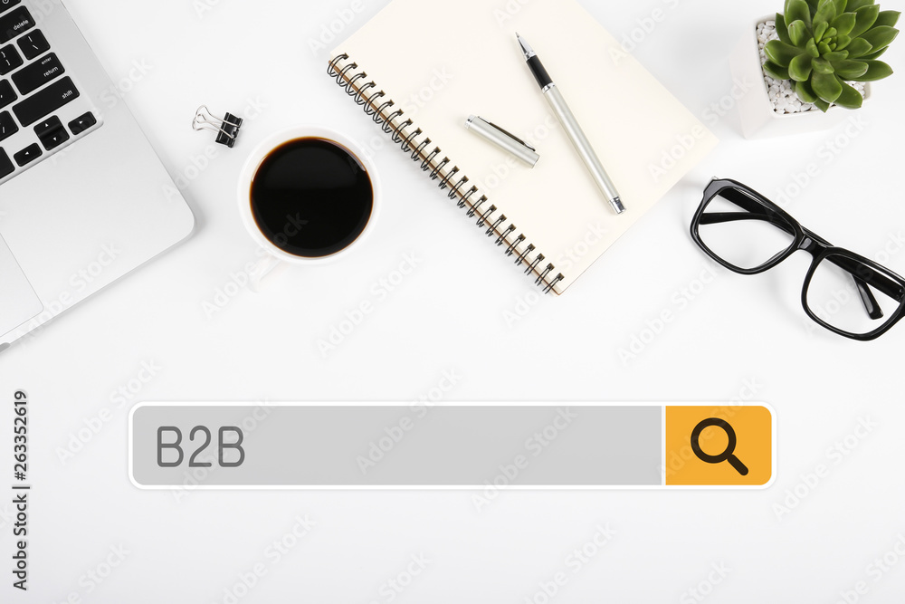 B2B Concept For Business Stock Photo | Adobe Stock