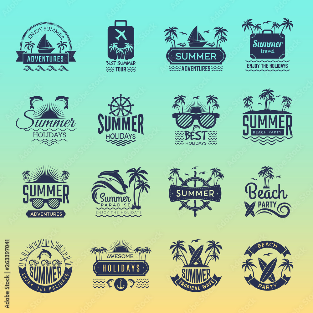 Vintage Travel Logo