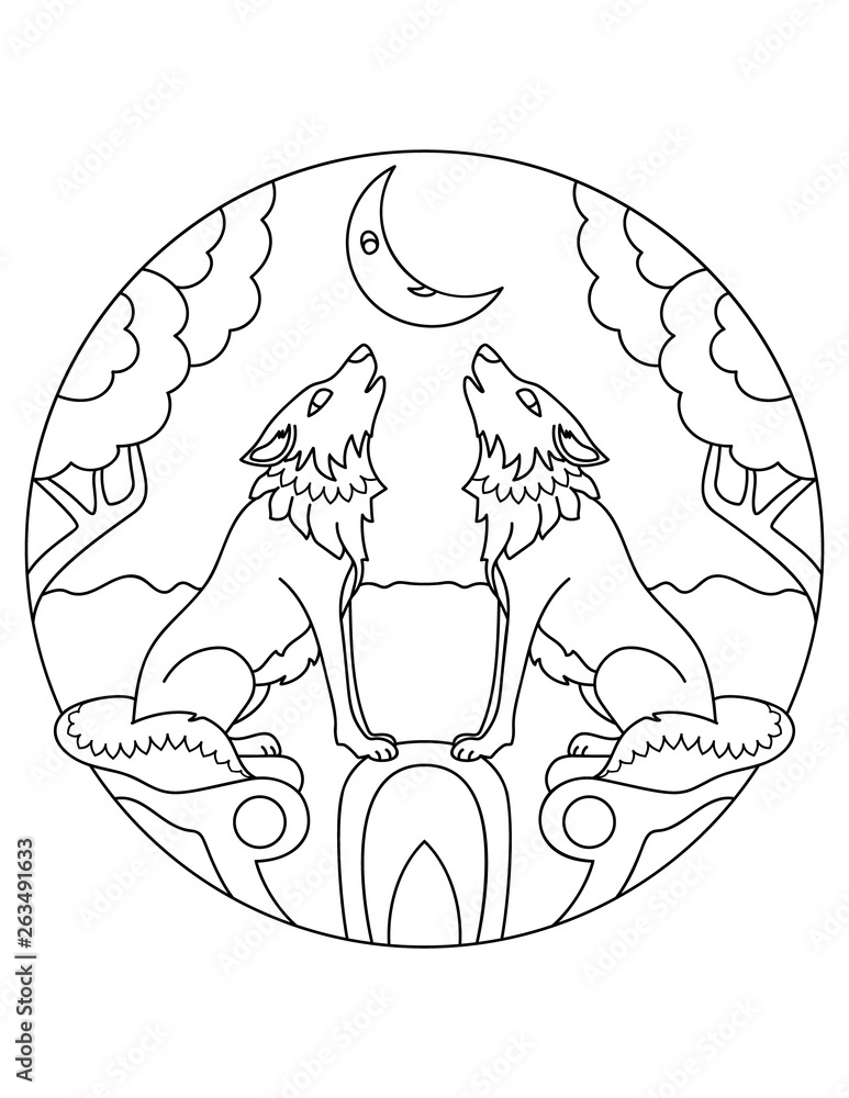 Predator Animal Coloring Pages