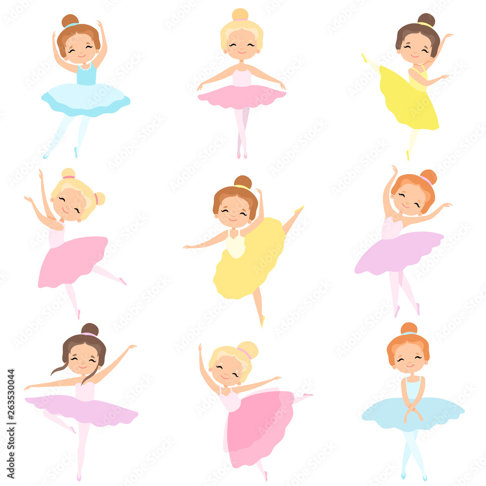 Little Ballerina Clipart