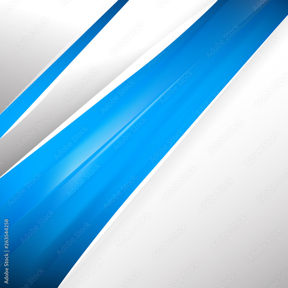 Blue Business Background Template Stock Vector | Adobe Stock