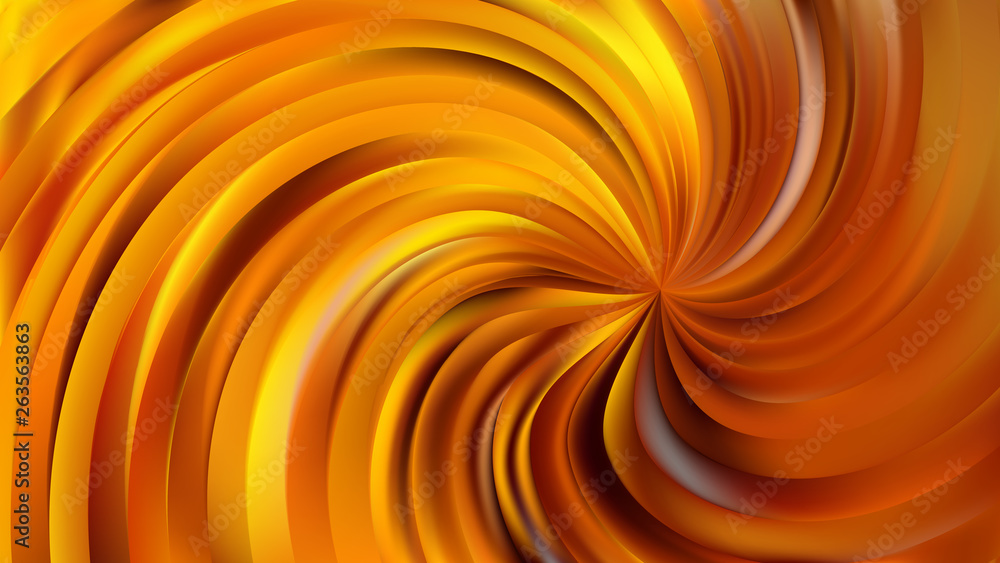 Abstract Orange Swirl Background Vector Illustration Stock Vector ...