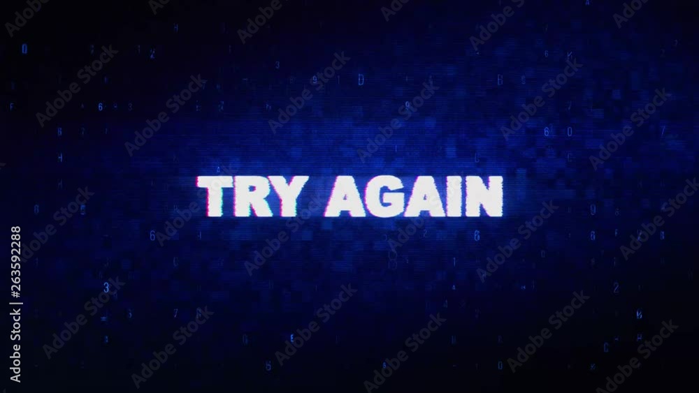Game Paused Text Digital Noise Twitch and Glitch Effect Tv Screen Loop ... Game Paused Text Digital Noise Twitch and Glitch Effect Tv Screen Loop ...