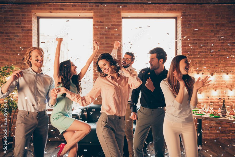 Company of nice lovely pretty charming elegant classy cheerful glad ...