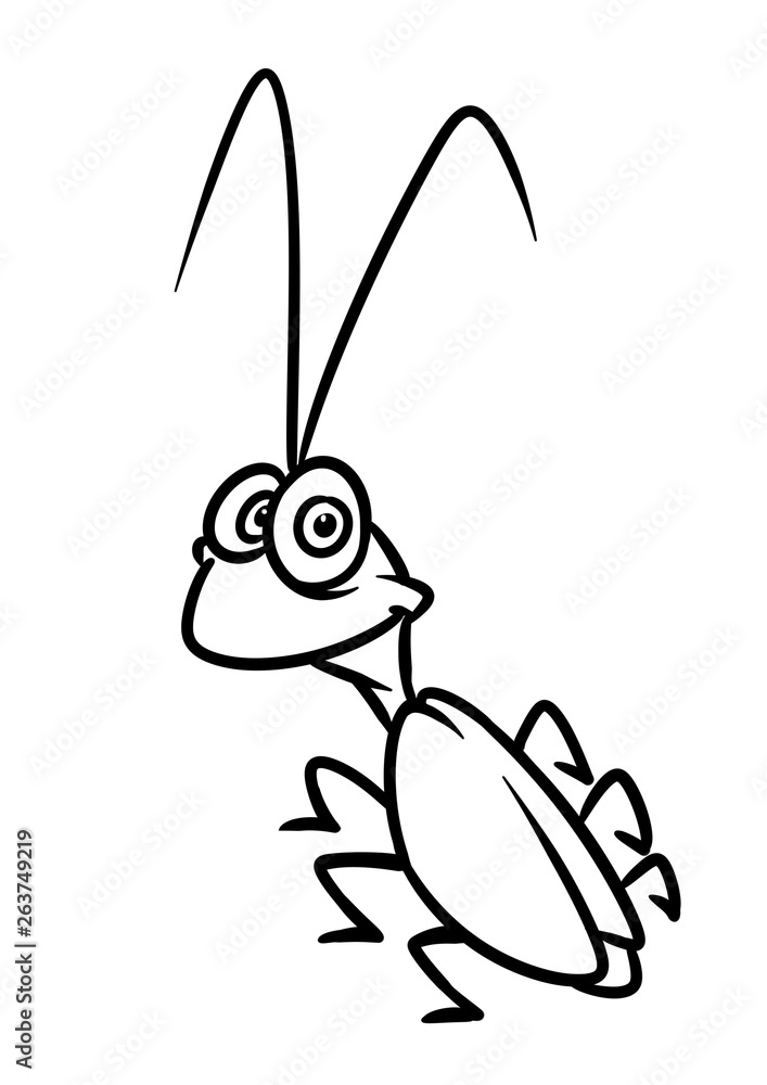 Cockroach Coloring Pages