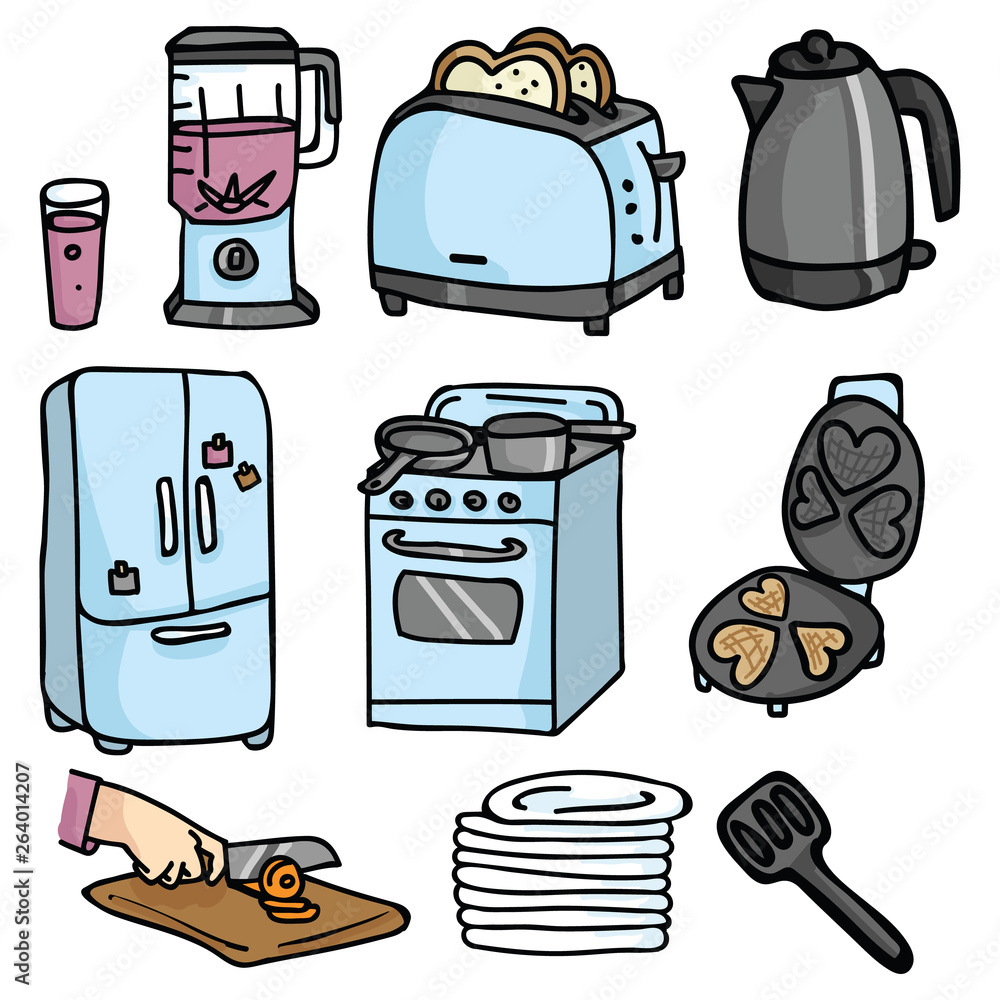 Kitchen Appliance Clip Art