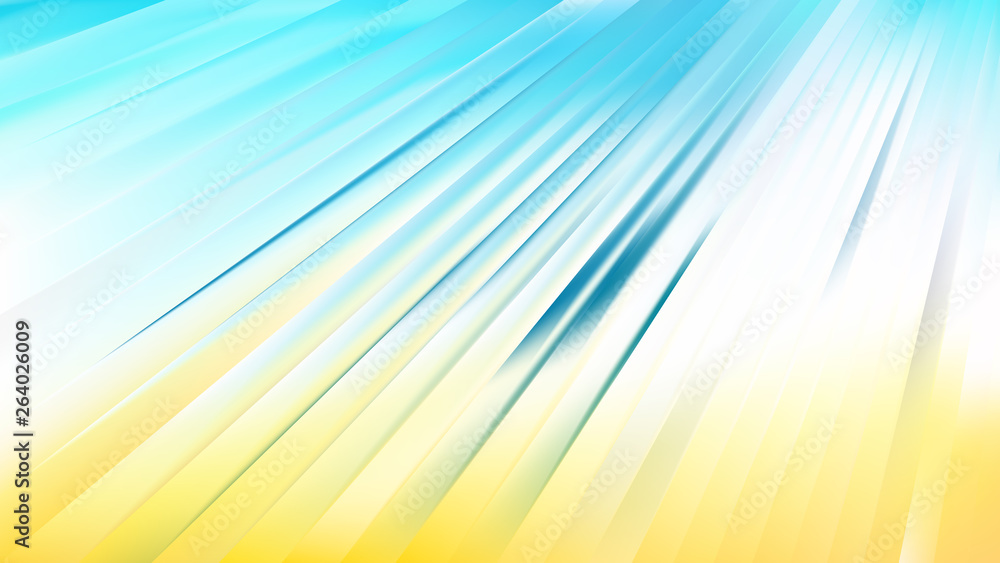 Blue and Yellow Diagonal Lines Background Stock Vector | Adobe Stock