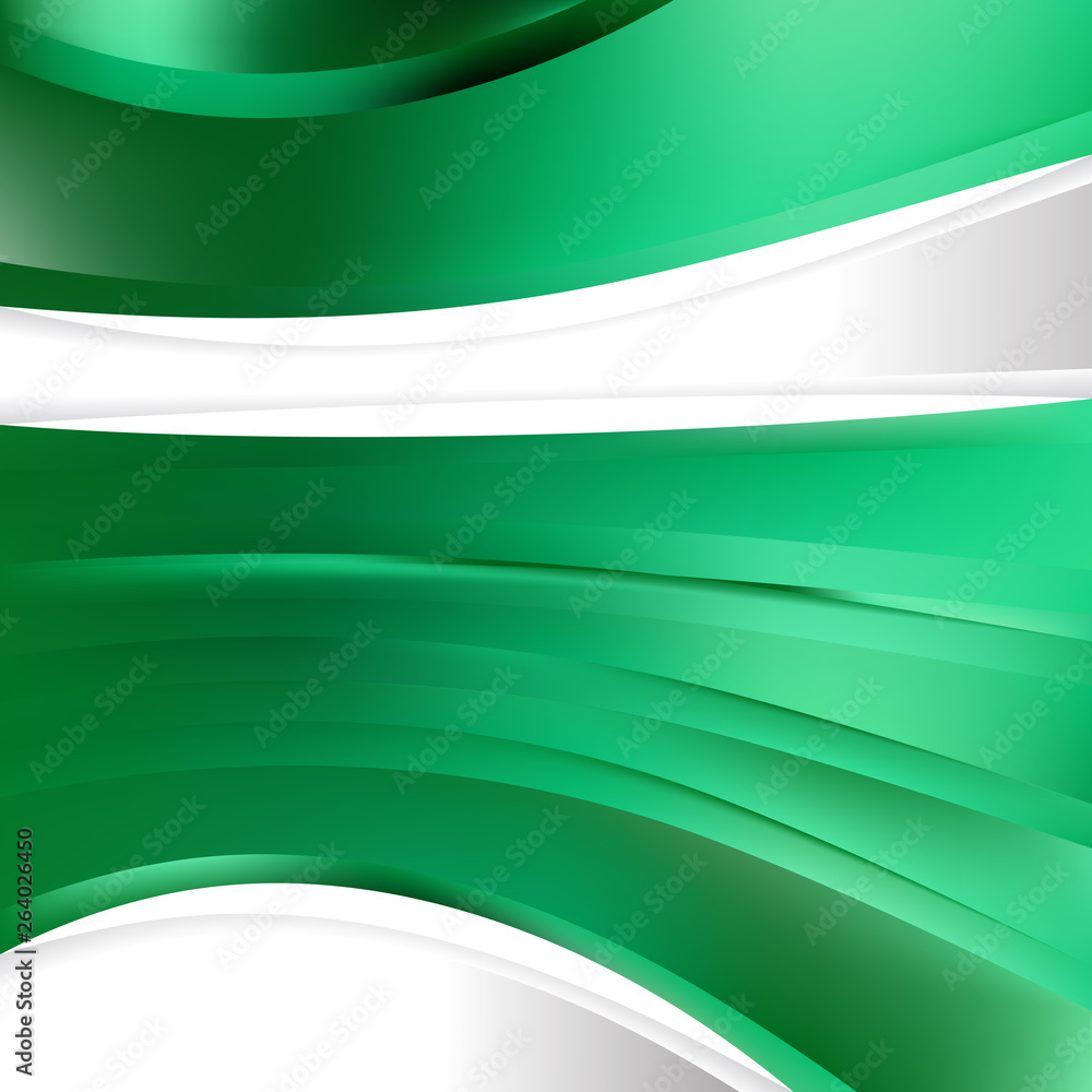 Emerald Green Background Design Template Illustration Stock Vector ...