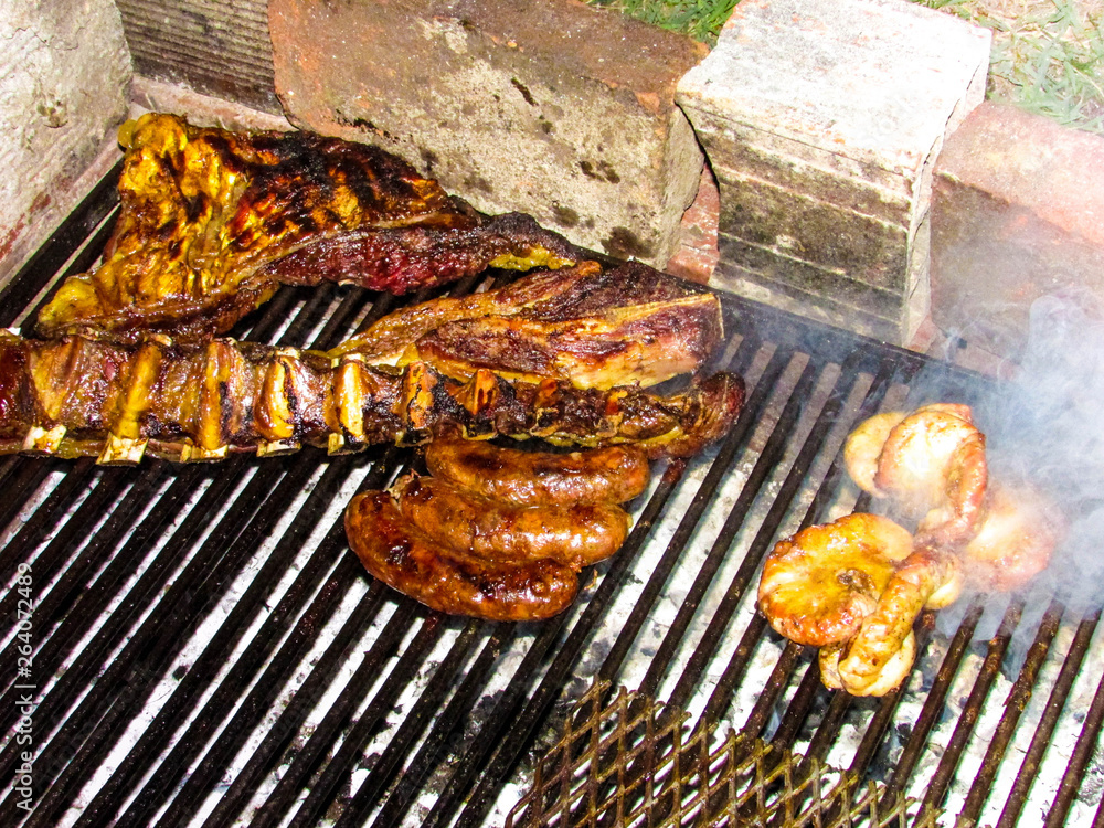 Asado criollo Stock Photo | Adobe Stock