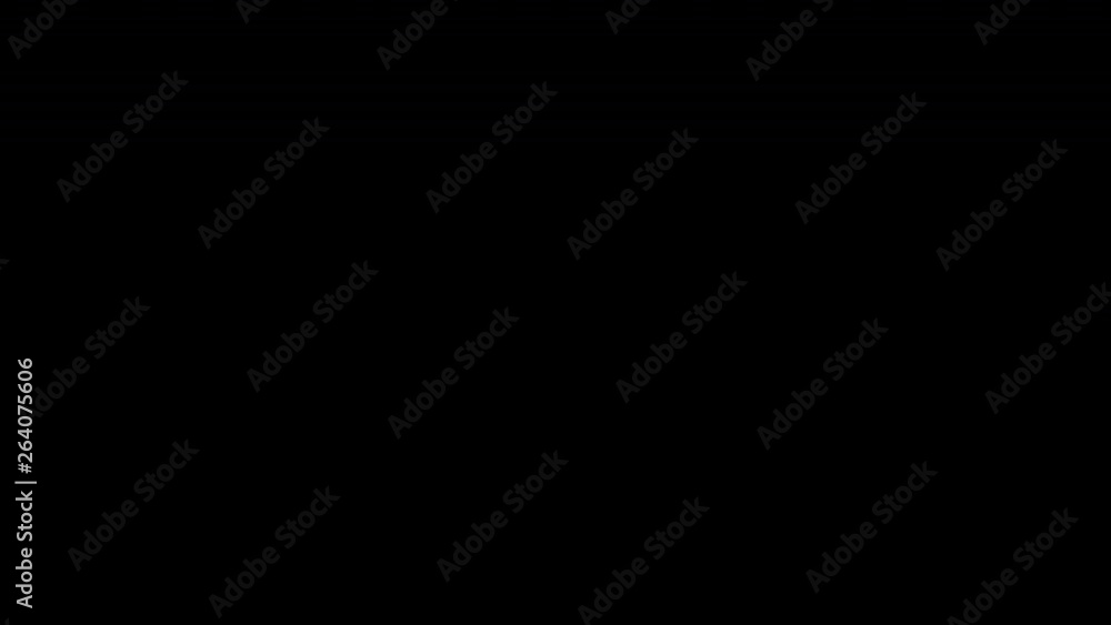 Dust Explosion aninamtion with transparent background Front view of ...
