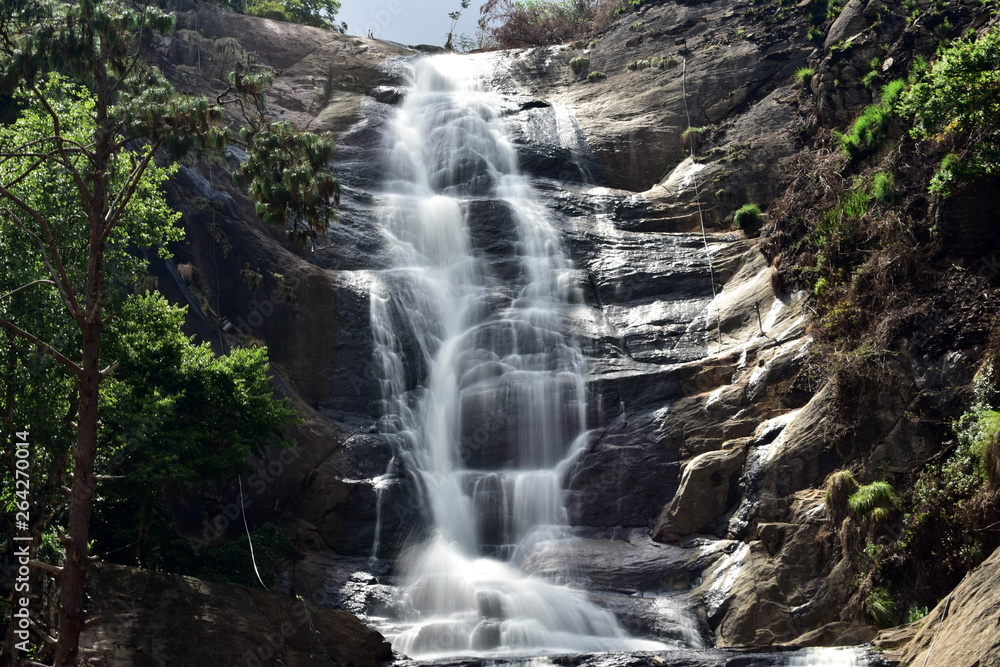 Silver Cascade falls at Kodaikanal Stock Photo | Adobe Stock