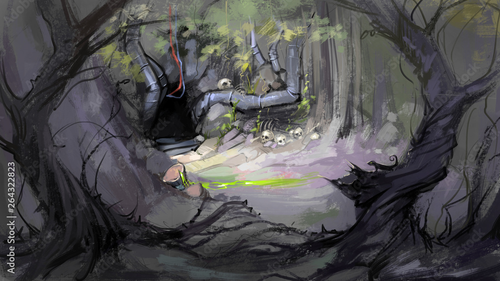 Scary Landscape Paintings