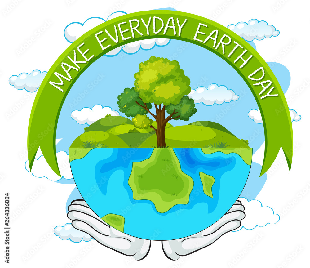 Poster Make everyday earth day – Wall Art | UkPosters