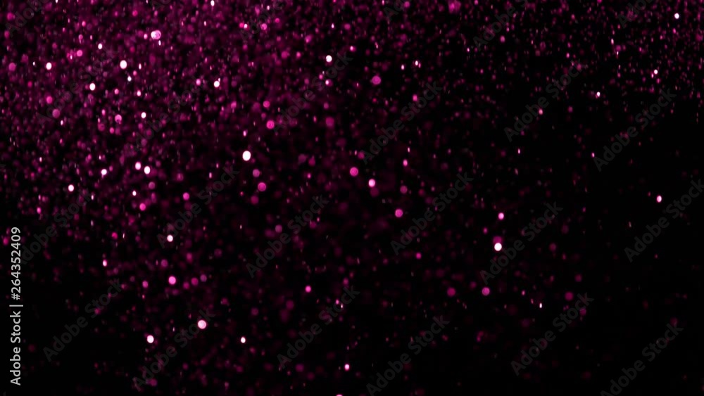 Pink Glitter Background in Super Slow Motion at 1000fps. Stock Video ...