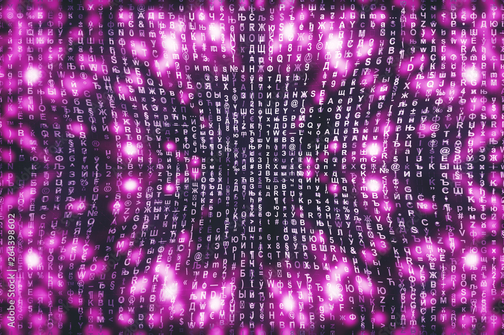 Pink Electronic Background
