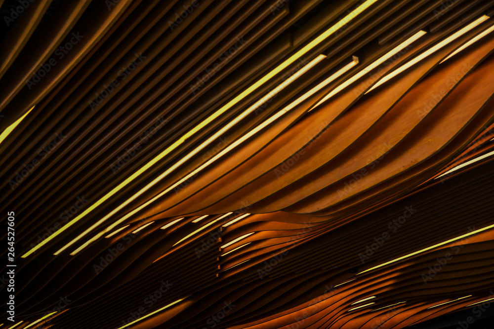 Abstract architecture wood texture background with wooden planking ...