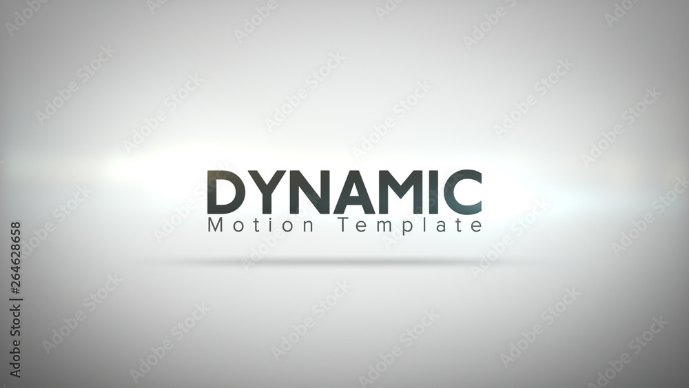 Clean Dynamic Title Stock Template | Adobe Stock