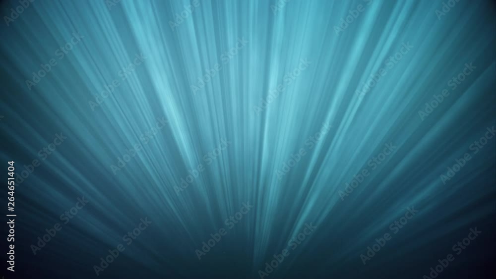 Blue Burst Abstract Ethereal Heavenly Light Rays Background Loop Stock ...
