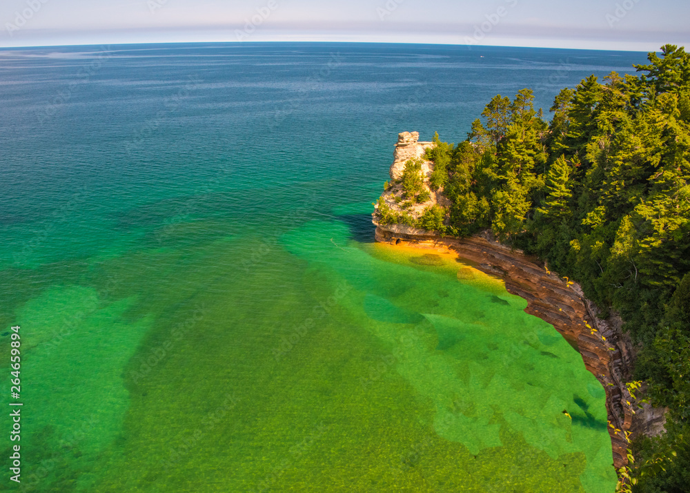 pictured rocks Stock Photo | Adobe Stock