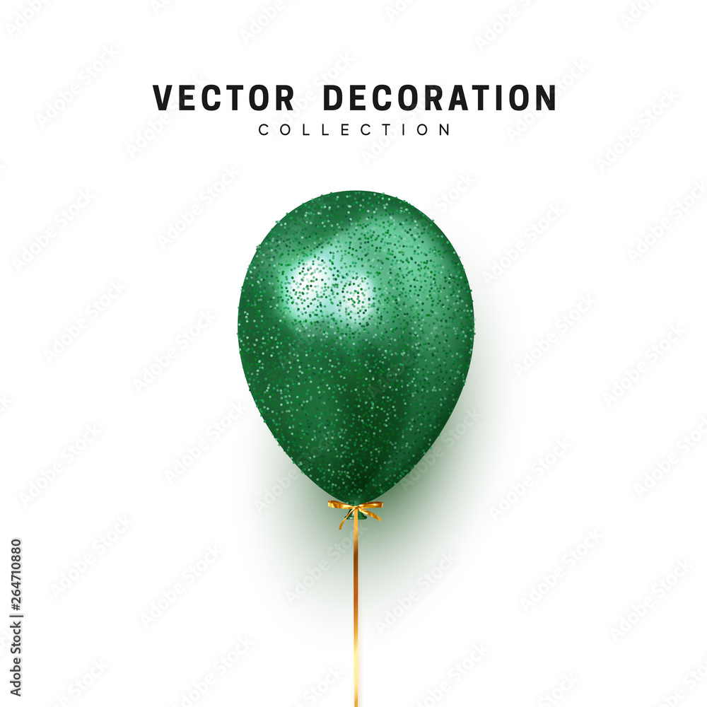 Balloon Isolated On White Background Stock Vector Adobe Stock
