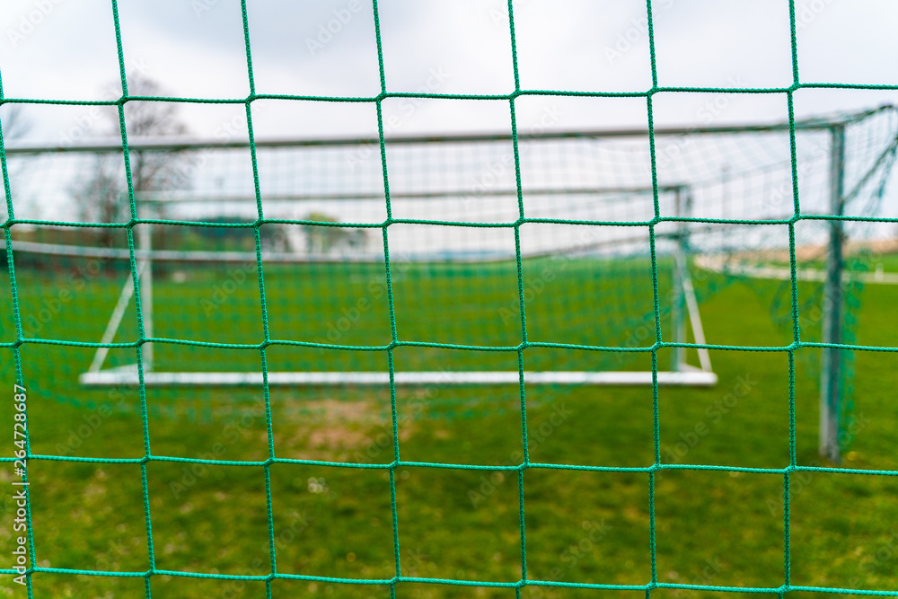 Soccer football net Stock Photo | Adobe Stock