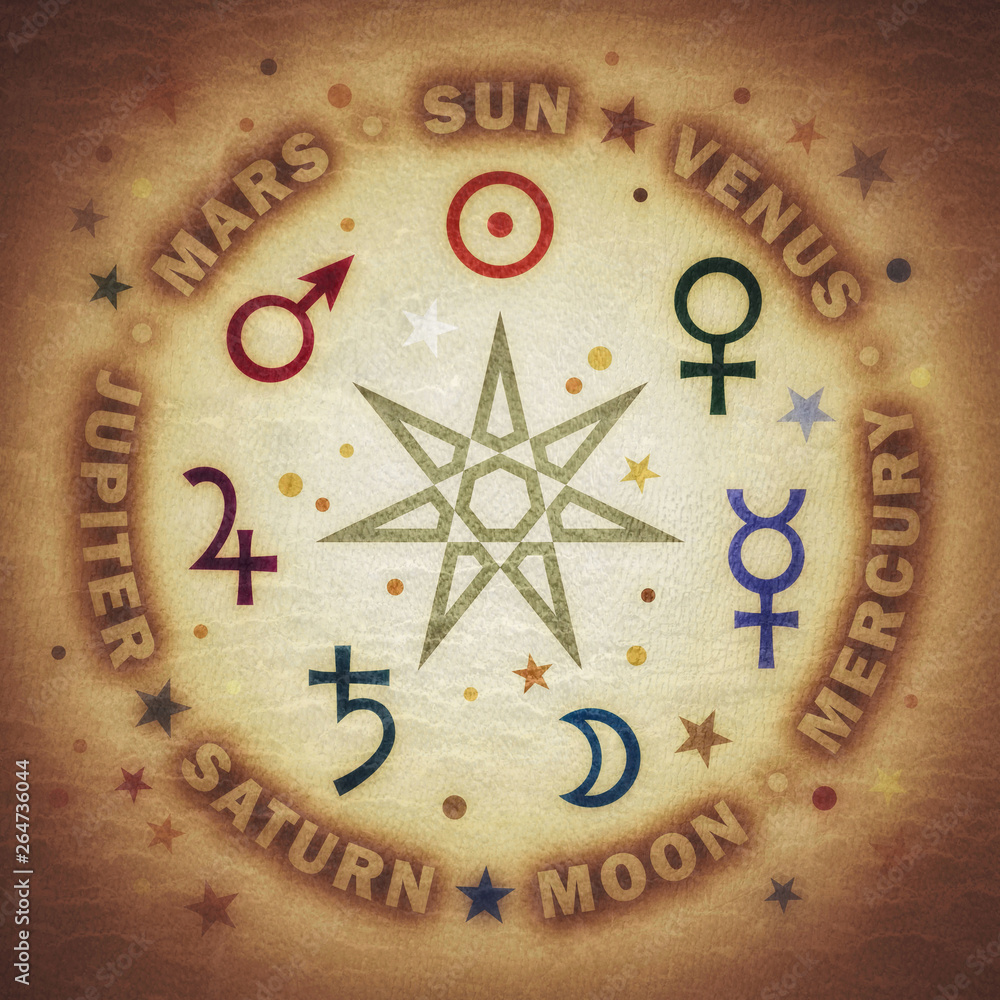 Ancient Star of Babylonian magicians: The Septener — the seven ...