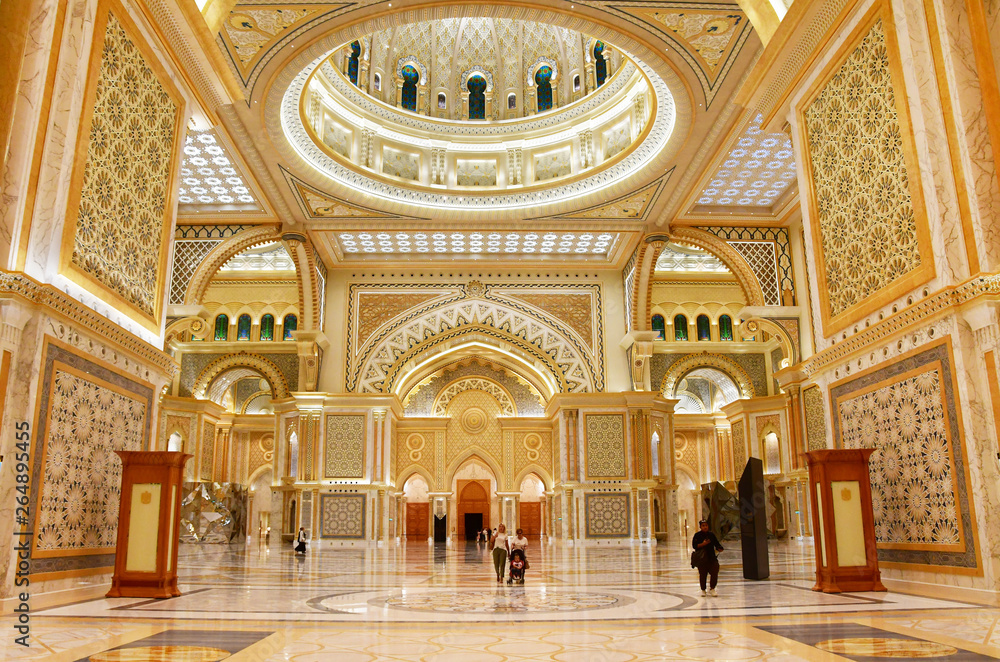 Foto de Abu Dhabi, United Arab Emirates, March, 19, 2019. Presidential ...